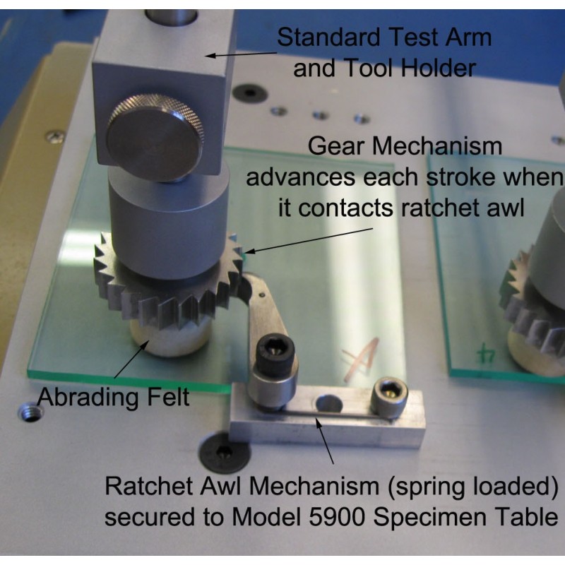 Ratcheting Felt Head Attachment